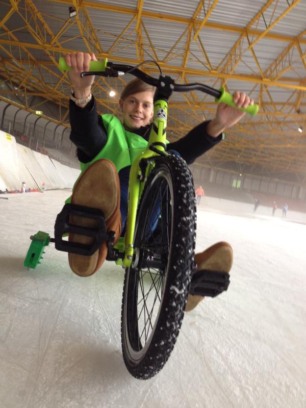 Ice Track Cycling