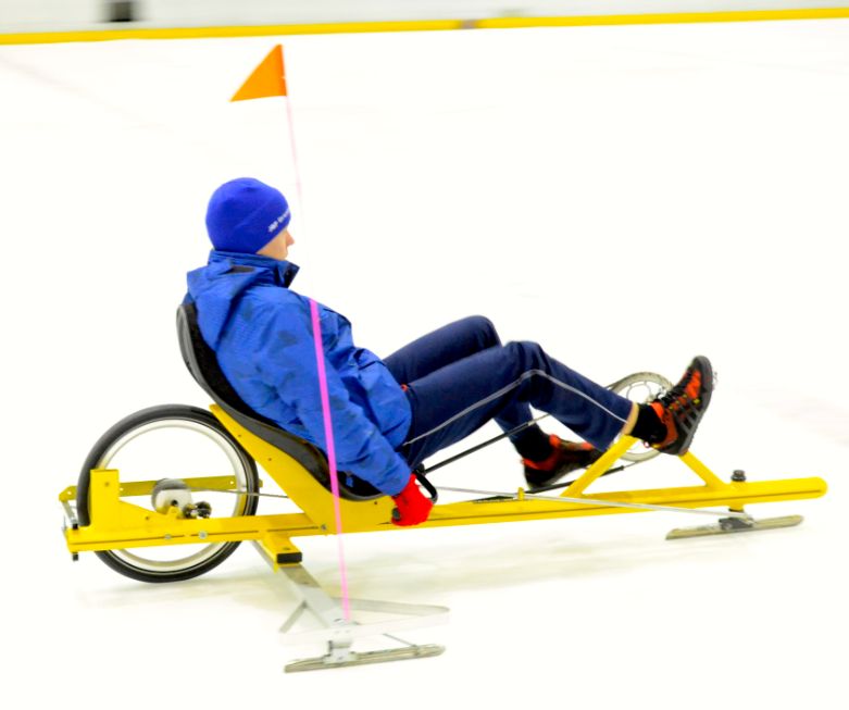 Ice Track Cycling is a relatively new sport but aims to be included in ...